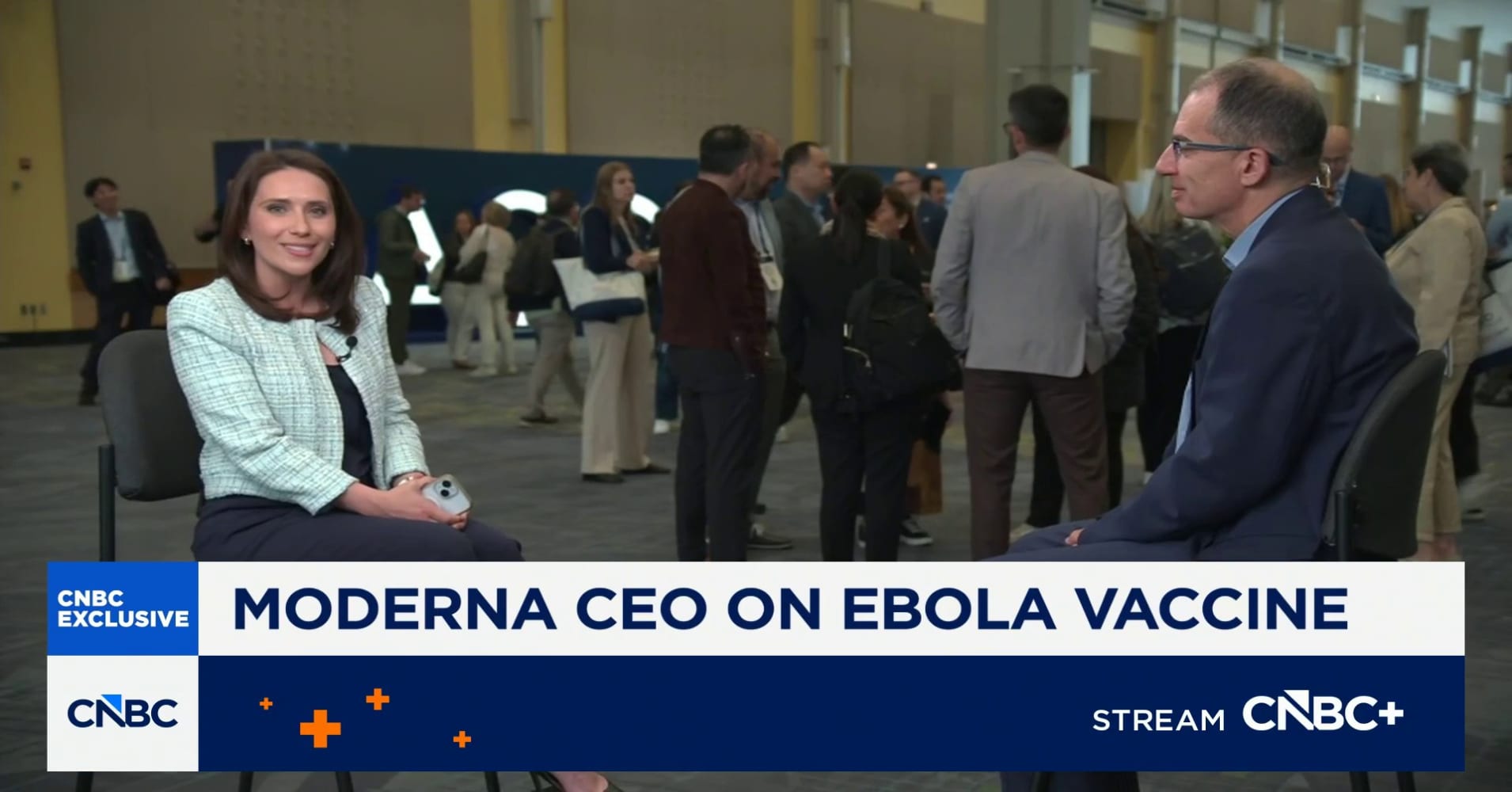 Moderna CEO Stephane Bancel on INT trial results: There's duration of ...