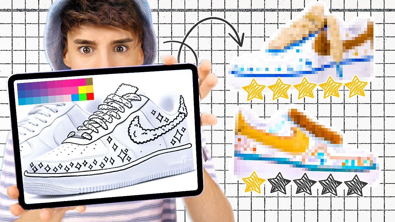 Comparing custom Air Force One sneakers from rival designers