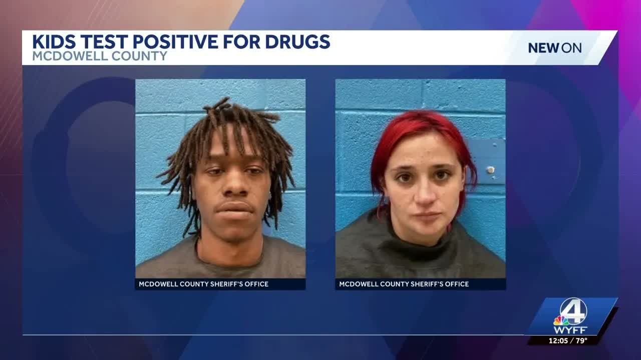 Four children test positive for meth and marijuana; two arrested