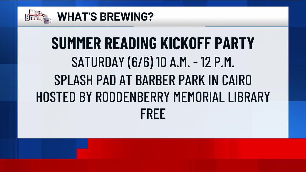 What's brewing - Summer reading kickoff party