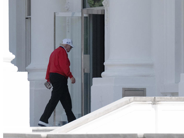 Is Trump giving up on his slush fund?