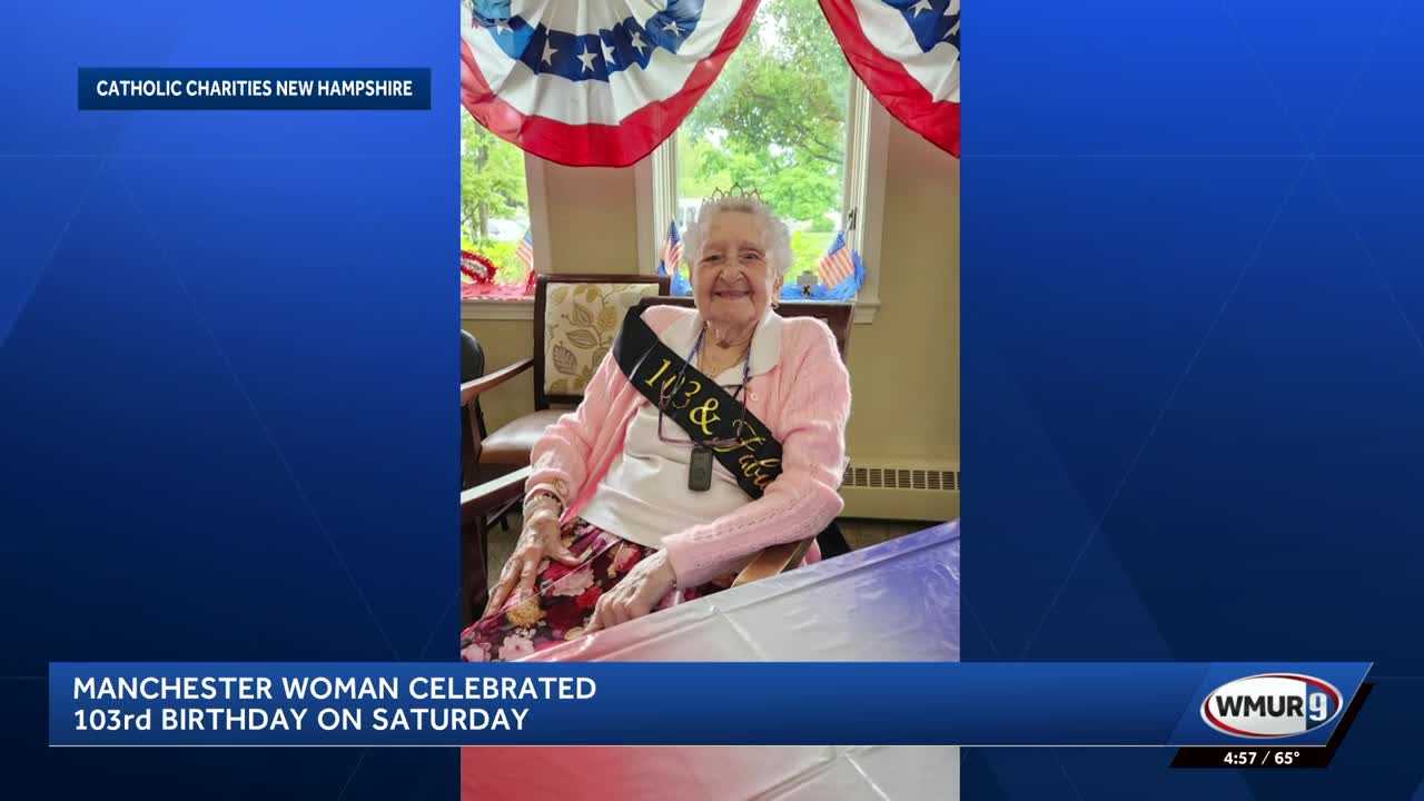 Manchester woman celebrates her 103rd birthday at St. Teresa ...