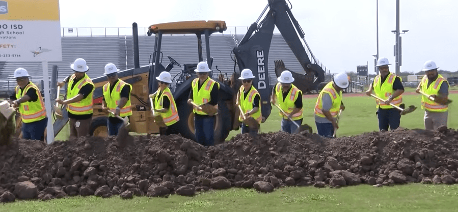 Rio Hondo ISD breaks ground on new turf fields