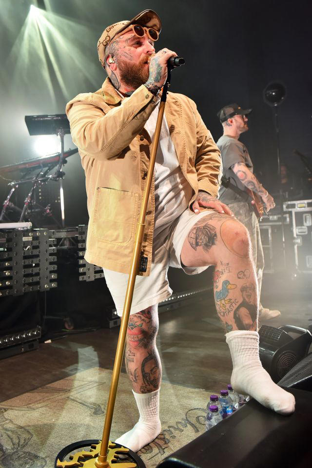 Teddy Swims jokes about running out of room on his body for tattoos ...