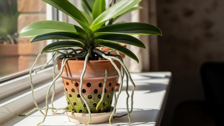 Para a orquídea durar anos, o macete não é molhar mais, mas reparar ...