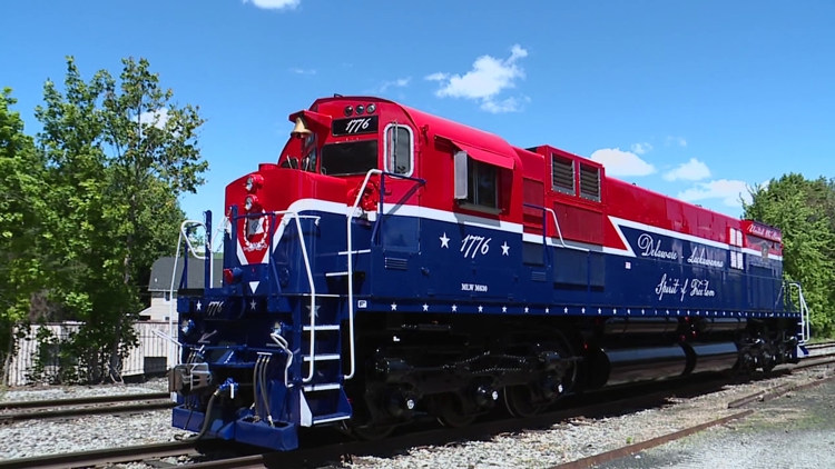 Delaware-Lackawanna Railroad unveils restored engine ahead of America's ...