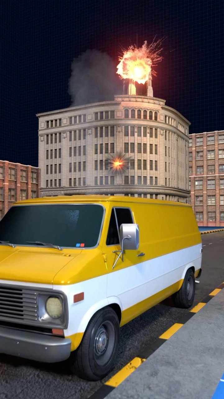 How a hidden remote mortar van attacked high level officials