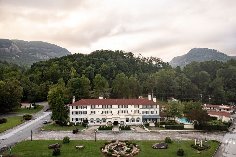The historic North Carolina waterfront resort where grand mountain ...