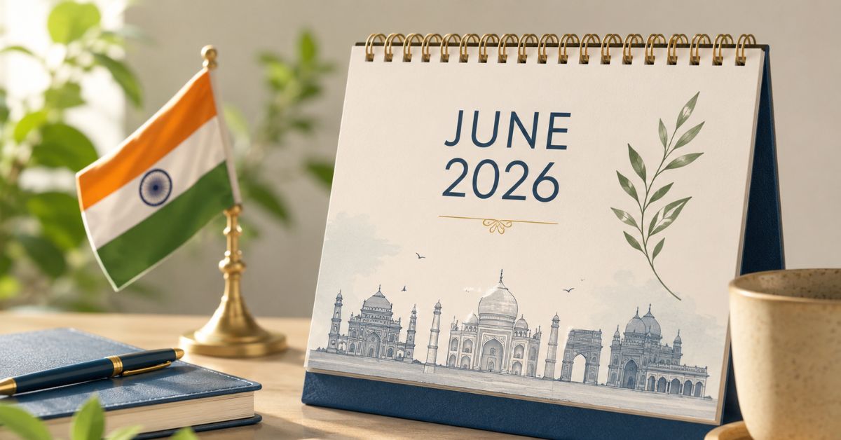 June 2026 calendar: Full list of bank holidays and gazetted holidays in ...