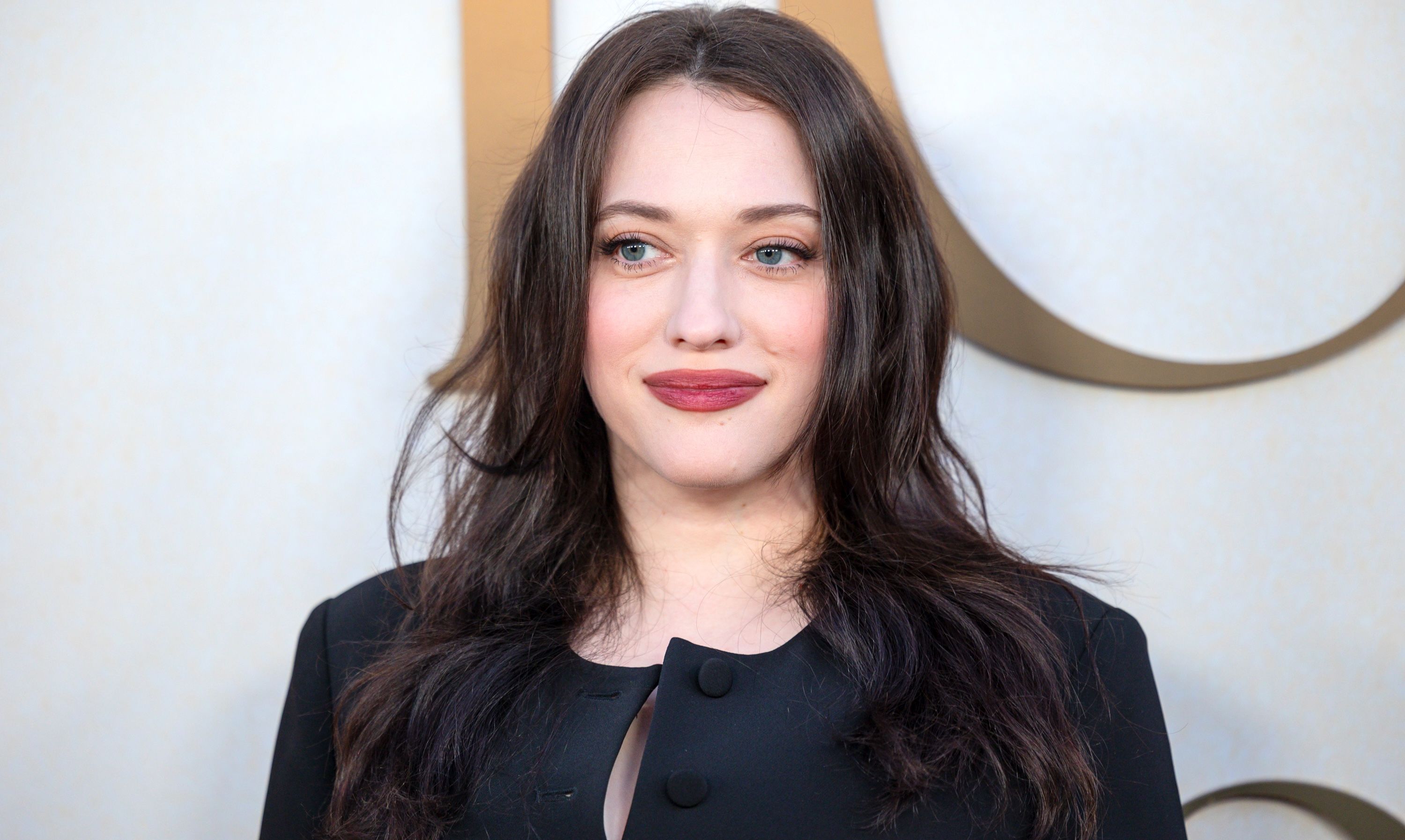 Kat Dennings Did Her Pierced Chrome French Manicure Herself ...