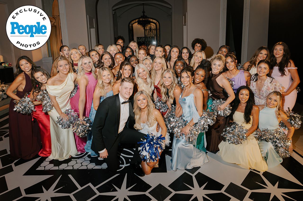 Dallas Cowboys cheerleader Karley Swindel marries Landon Sandell in ...