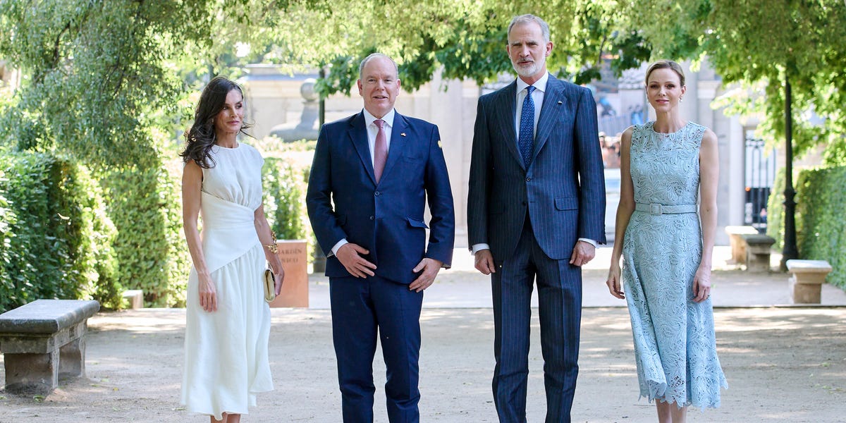 Queen Letizia hosts Princess Charlene in Spain for a historic meeting