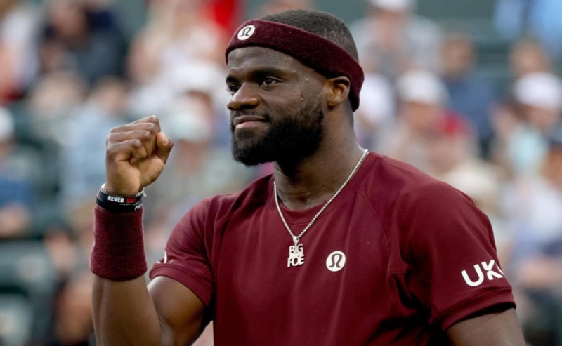 Emotional moment: Frances Tiafoe praises fellow American following two ...