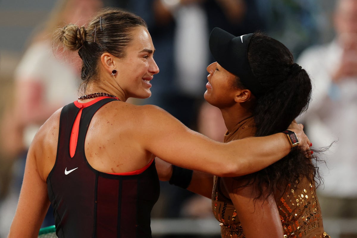 Supreme Sabalenka beats Osaka in late-night French Open blockbuster