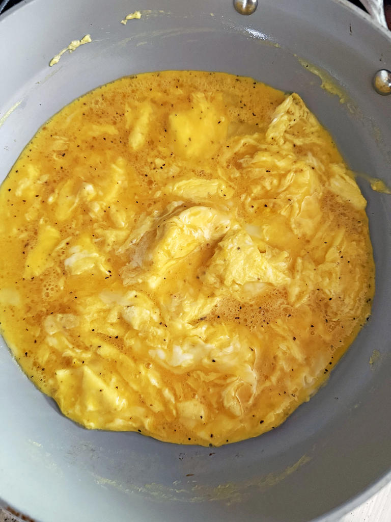 Ricotta eggs