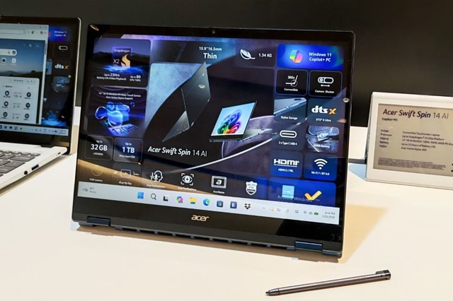 Acer unveils new Snapdragon convertible notebooks; rival to MacBook Neo