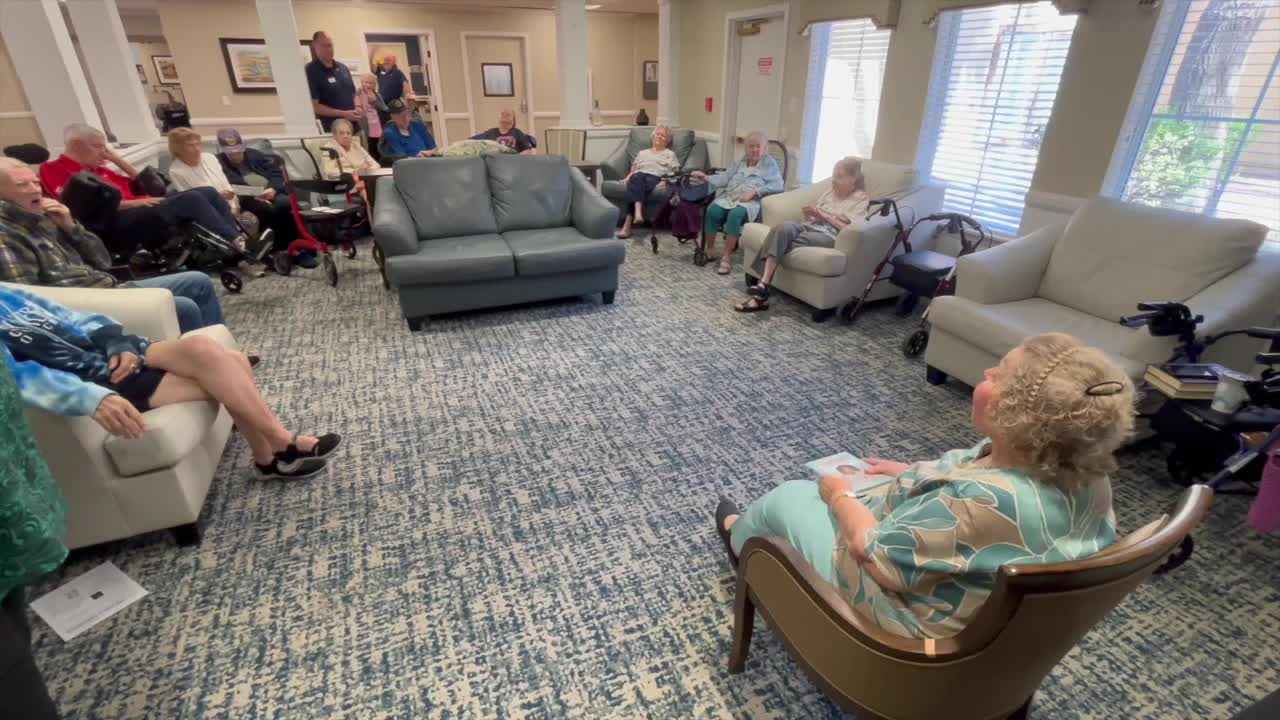 Mesa librarian's love story becomes inspiration at memory care center