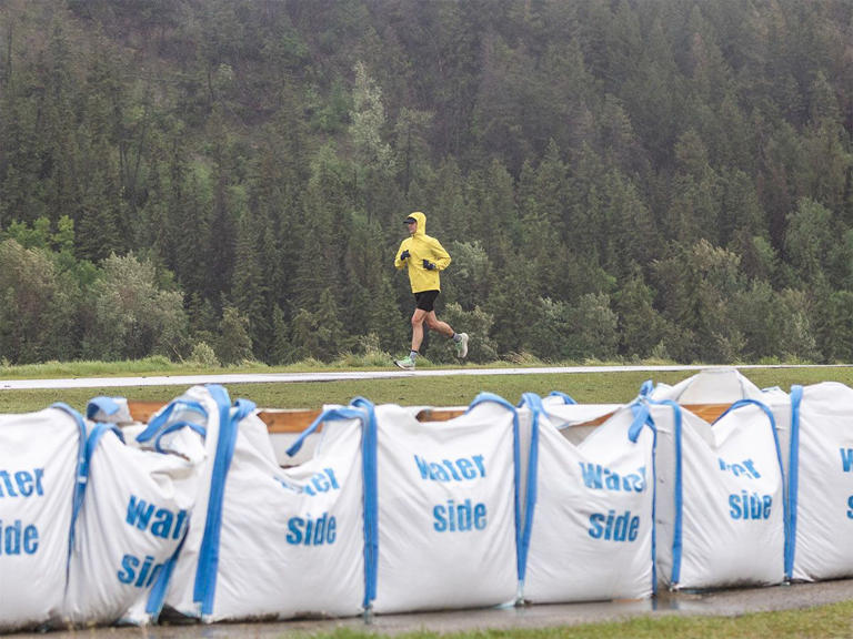 As rain falls and rivers rise, Calgary leans on new flood defences