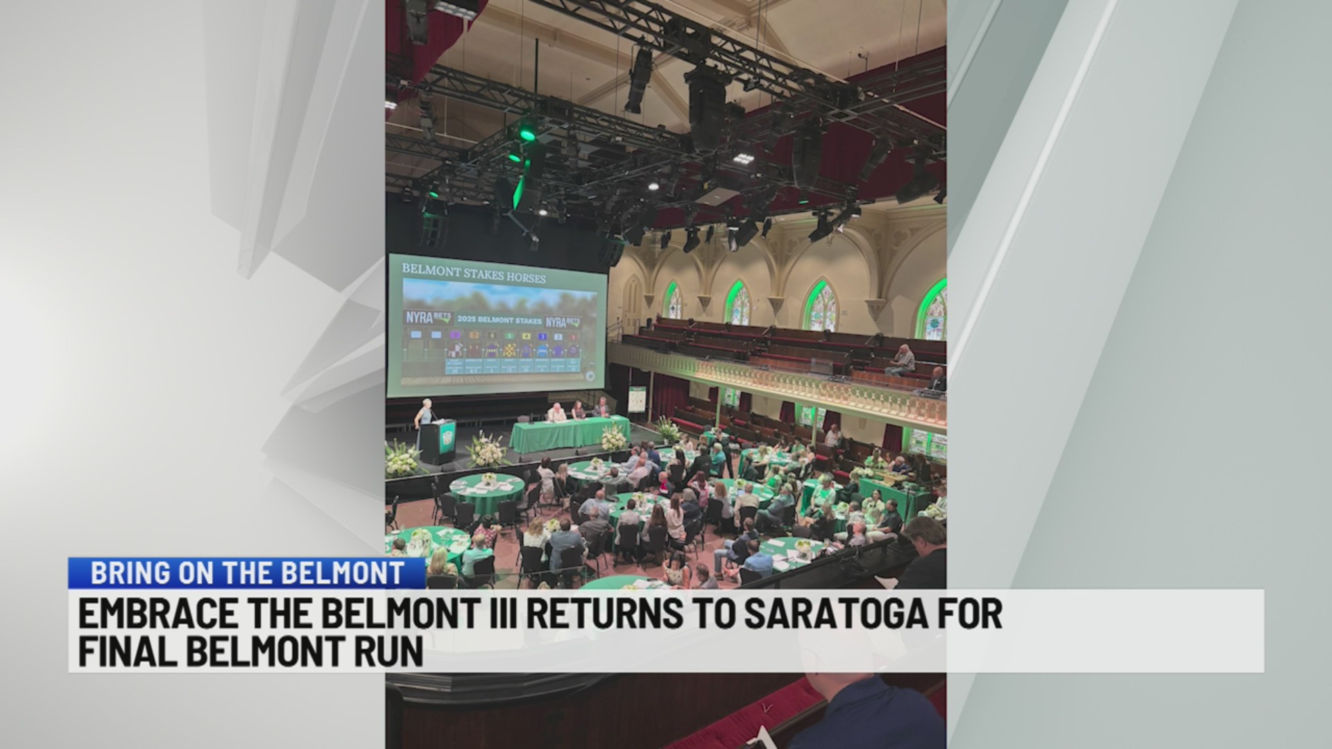 Embrace the Belmont III returns to Saratoga for final Belmont run