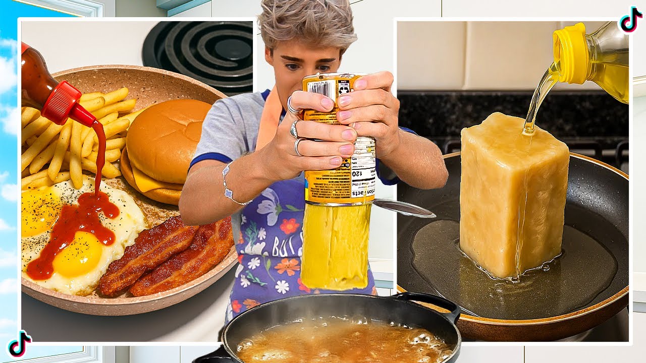Cooking heavy comfort-food recipes from TokTok's Blue-Collar Husband