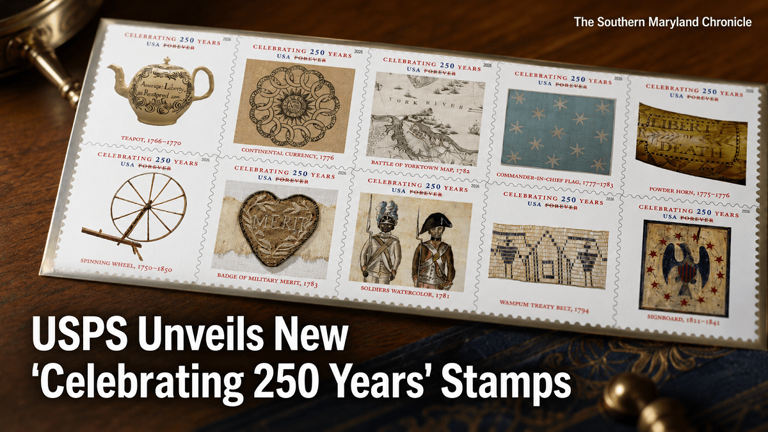 Treasures of the Revolutionary Era stamps released for 250th