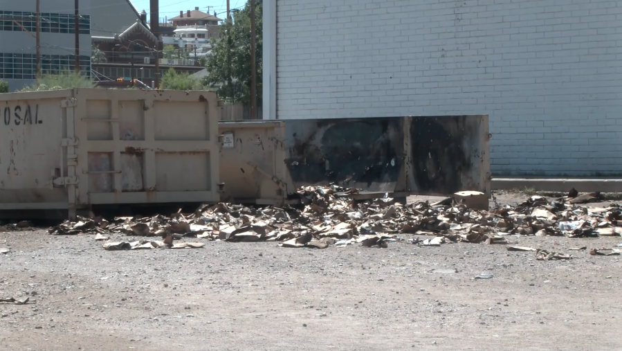 Man charged with murder after Central El Paso dumpster fire