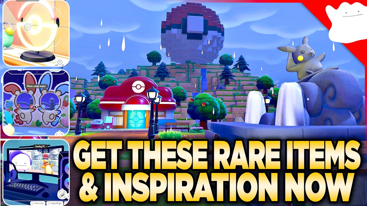 Get these rare items and inspiration in Pokopia now
