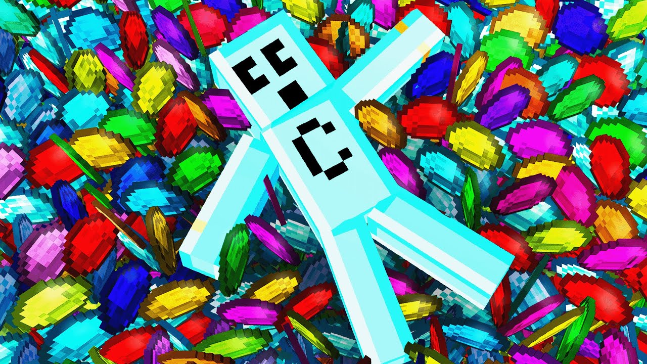 Collecting one million diamonds to survive in the Minecraft world