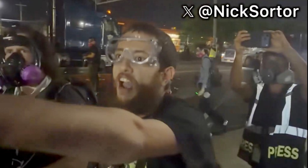 Anti-ICE Delaney Hall protester from NYC charged with threatening to ...