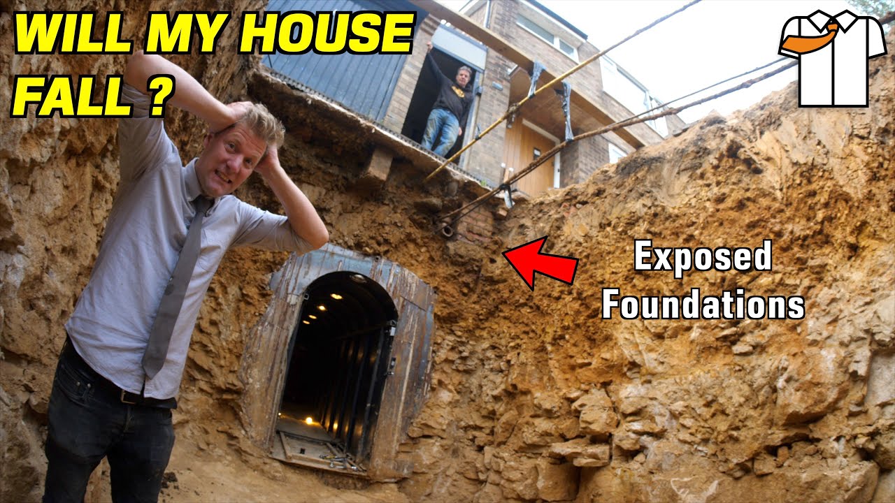Digging a secret garage!
