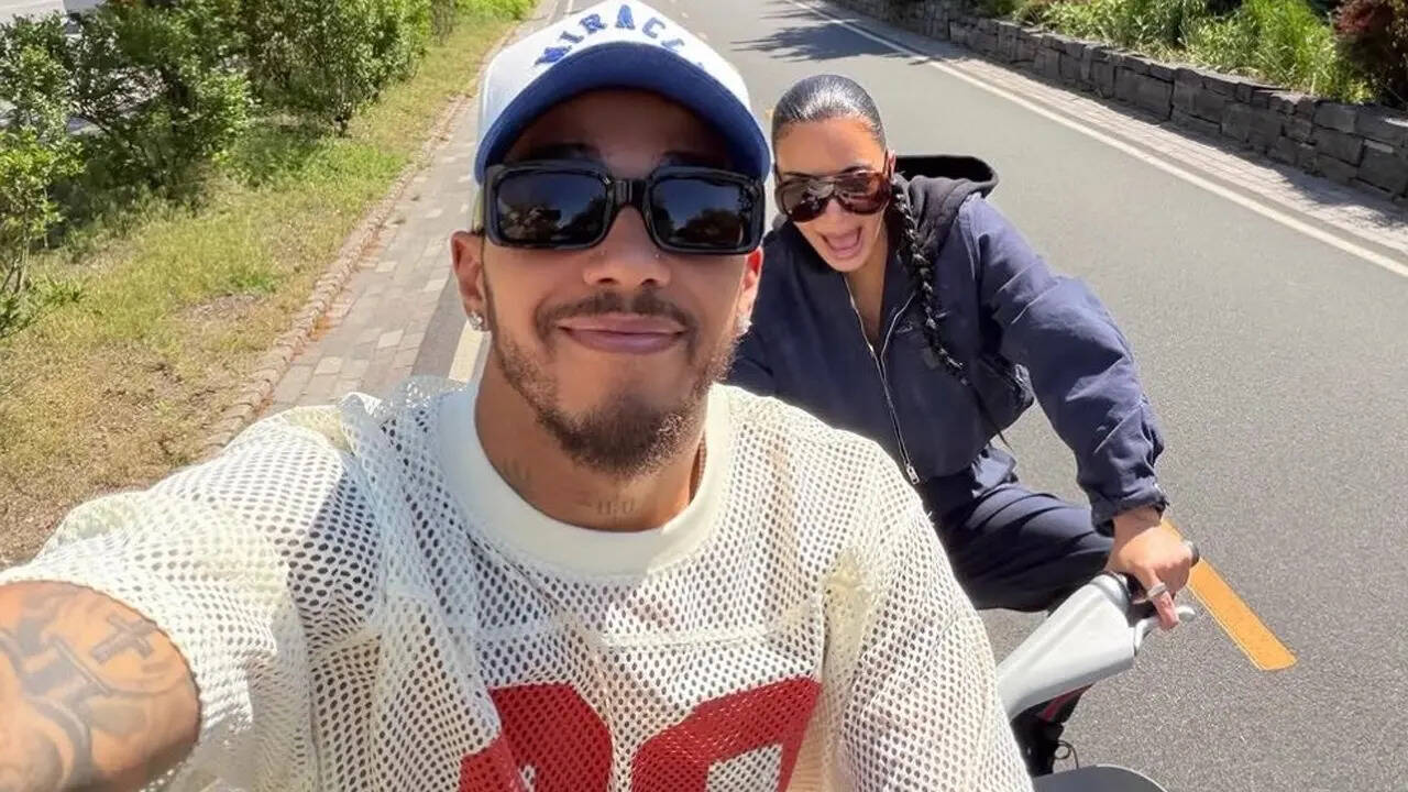 Kim Kardashian finally makes romance with Lewis Hamilton Instagram ...