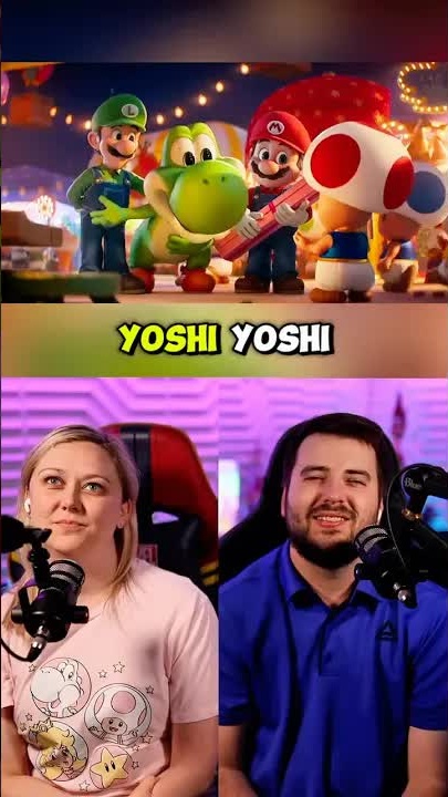 Looking good! 😱 Super Mario Galaxy movie reaction!