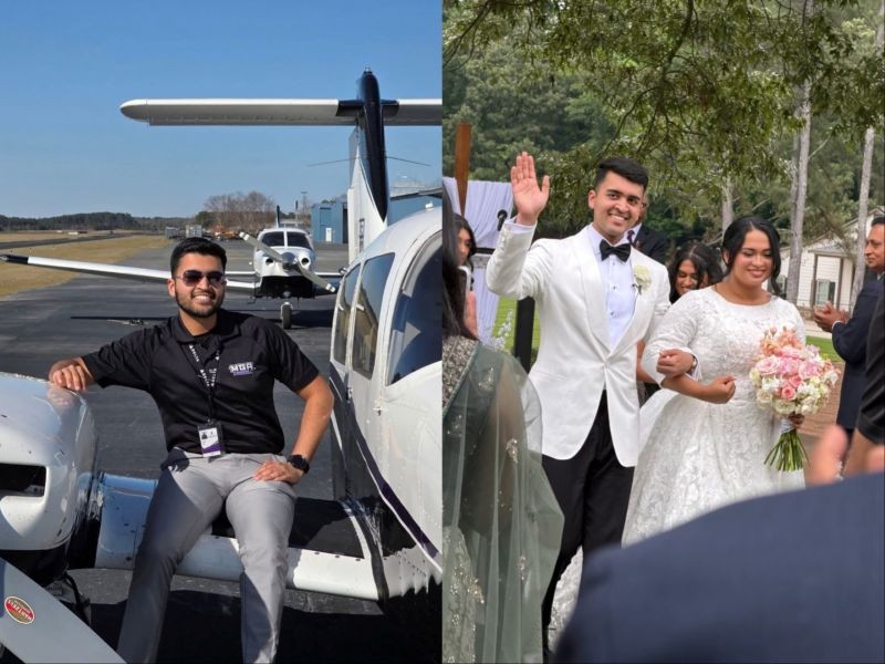 Just married, then disaster: Indian-origin pilot killed in US ...