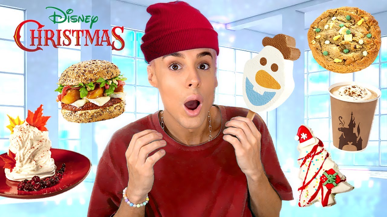 Host eats only festive Disneyland Paris Christmas treats for an entire day