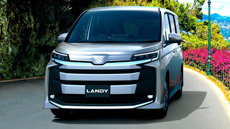 Suzuki’s new minivan now has room for eight, and a grille sized for twelve