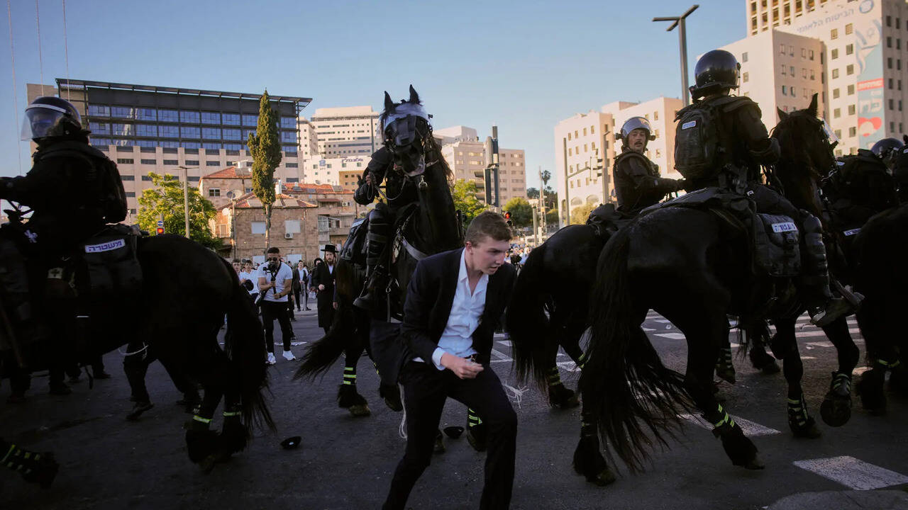Ultra-Orthodox protests disrupt Israel over military draft controversy