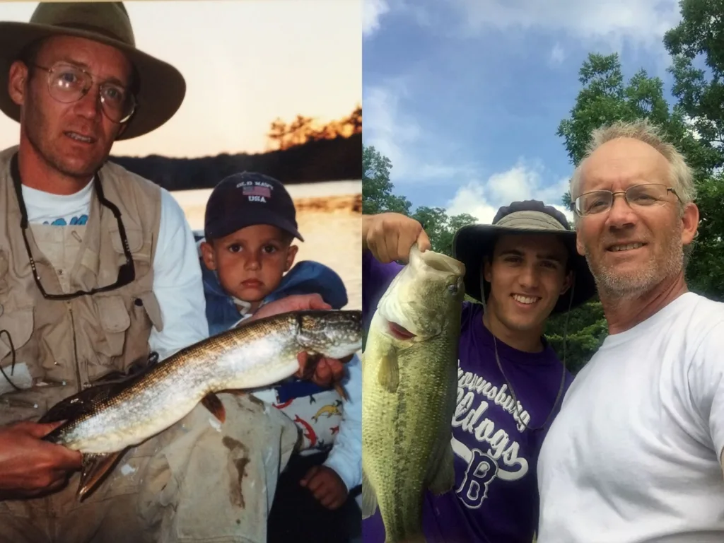 Proud son follows in late father’s footsteps by changing into his shoes ...
