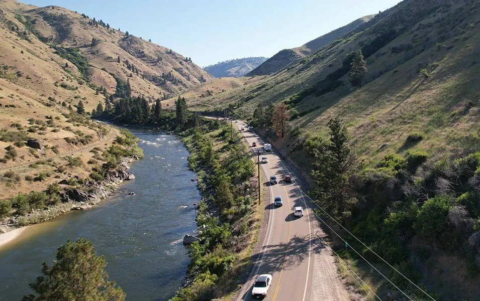 Highway 55 reopens after Payette River crash recovery