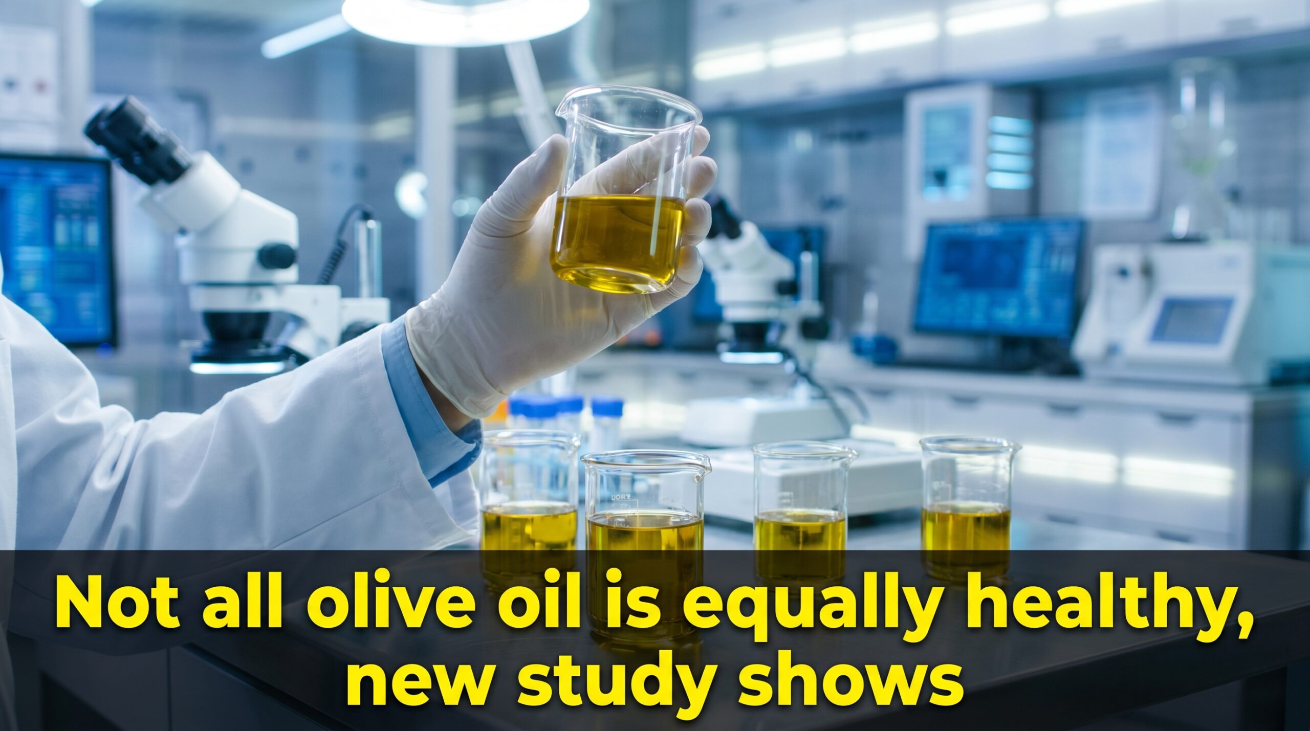 Not all olive oil is equally healthy, new study shows
