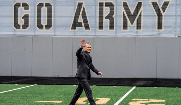 Pete Hegseth’s 'Secretary of War' workout video is going viral thanks ...