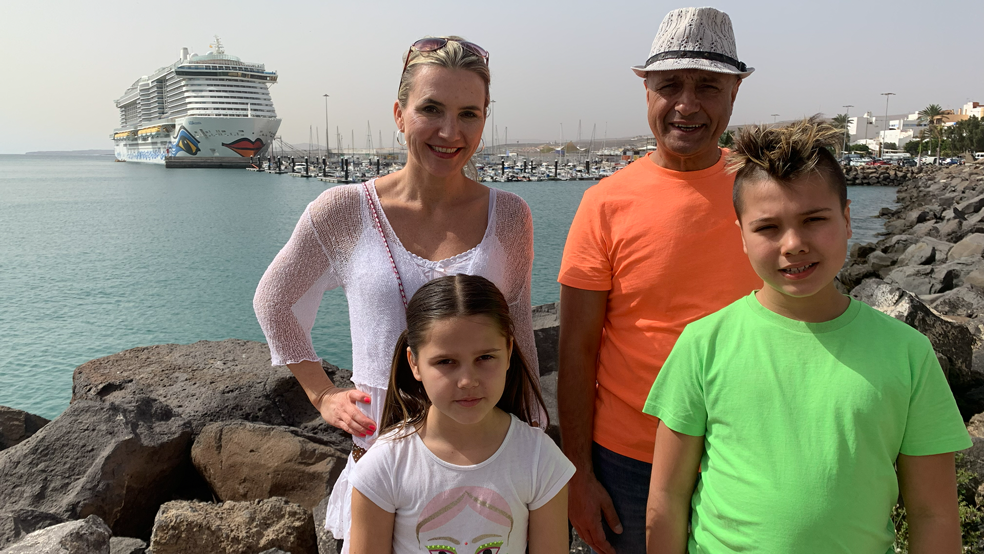 Familienurlaub auf der "AIDA Cosma"