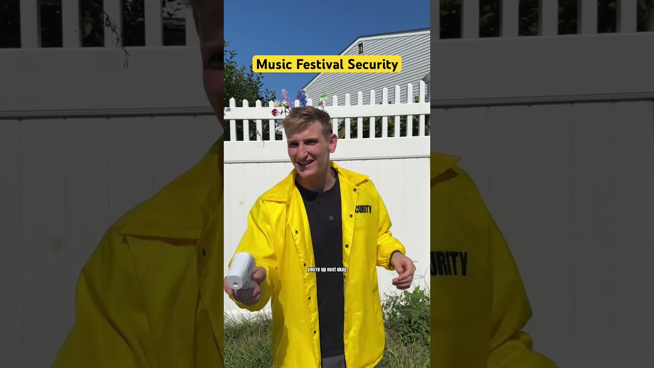Music festival security