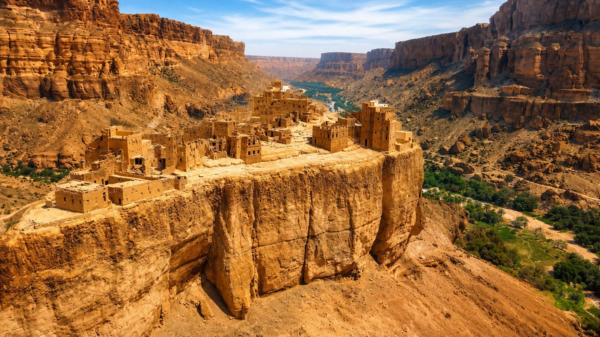 Why build a village on a cliff like this?