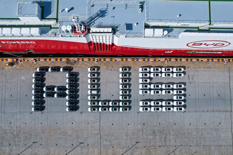 China's bold message to Australia as huge BYD ship docks: 'Momentous ...