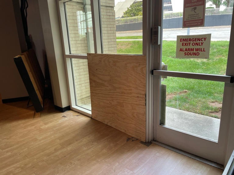 Man charged with crashing stolen boom lift into Women’s Basketball of ...