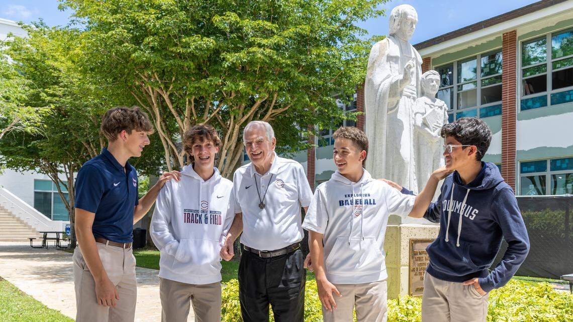 'He is Columbus': The Shark is retiring - and students say he made them ...