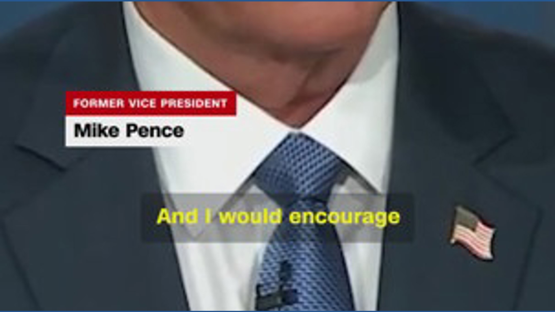 Former Vice Presidents Mike Pence reacts to Trump's "anti-weaponization ...