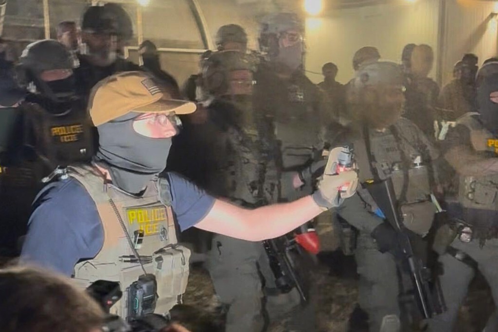 Listen: 'Everybody got pepper-sprayed'