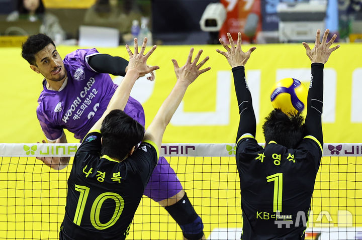 KB손보 나경복, 체중 감량 '절치부심'… "올해도 못 하면 그게 실력"