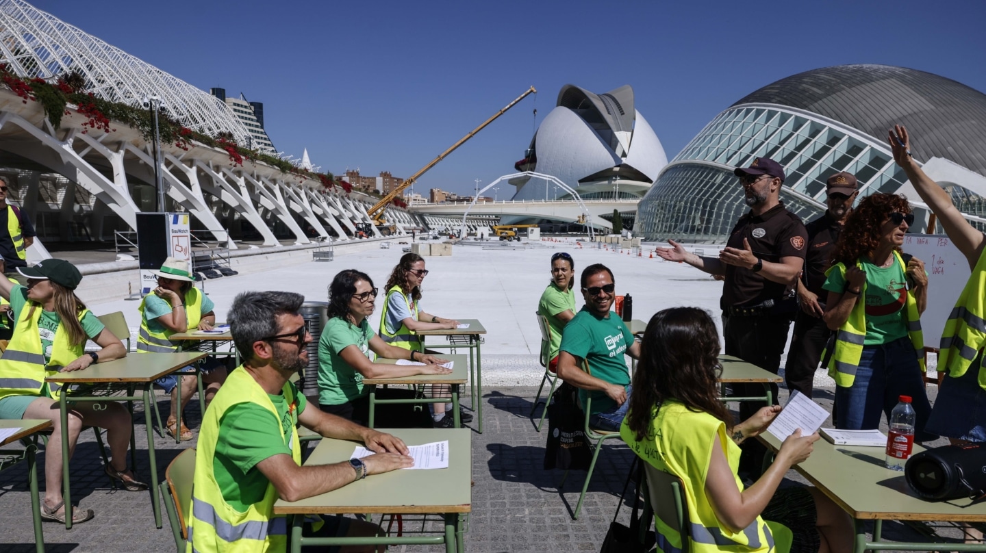 Las huelgas de funcionarios baten récord de participación en 2025